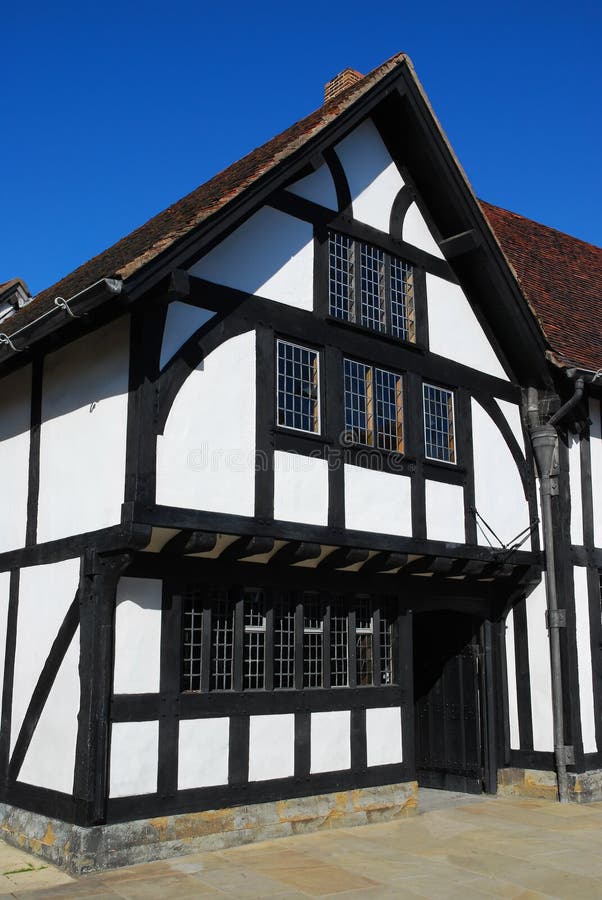 Public Library At Stratford Upon Avon Stock Image - Image of kingdom ...