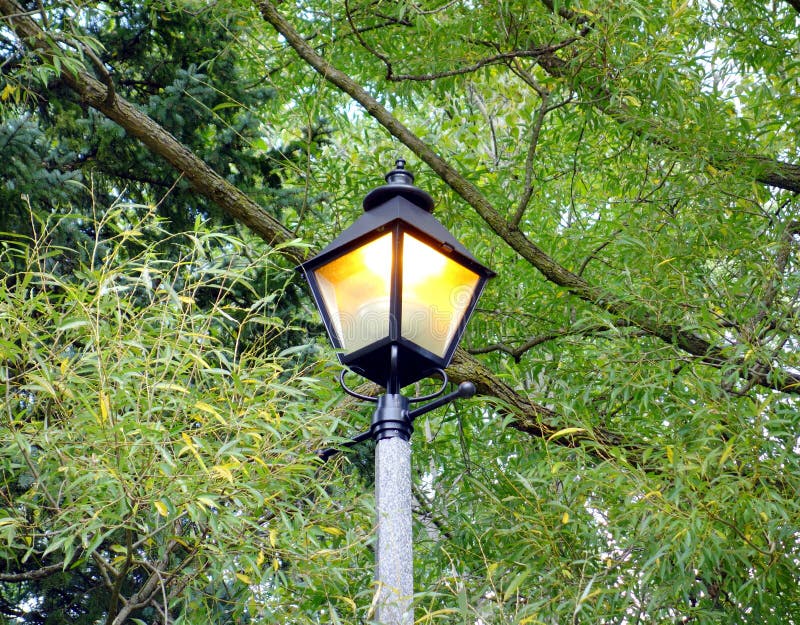 Public Lighting Post stock image. Image of canada, public - 38102805