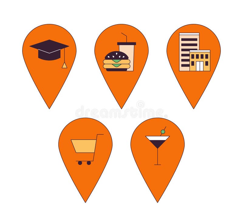 Pinpoint Locations Stock Illustrations – 193 Pinpoint Locations Stock ...
