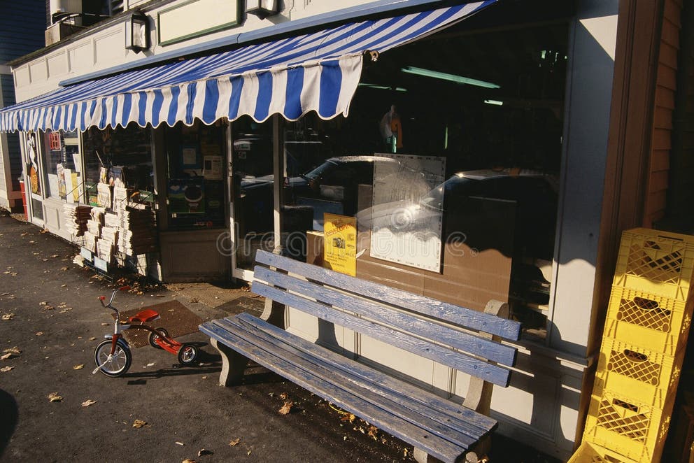 Public market storefront editorial stock photo. Image of awning - 52256788