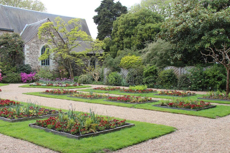 In a Public Park in Angers - France Stock Photo - Image of slate ...