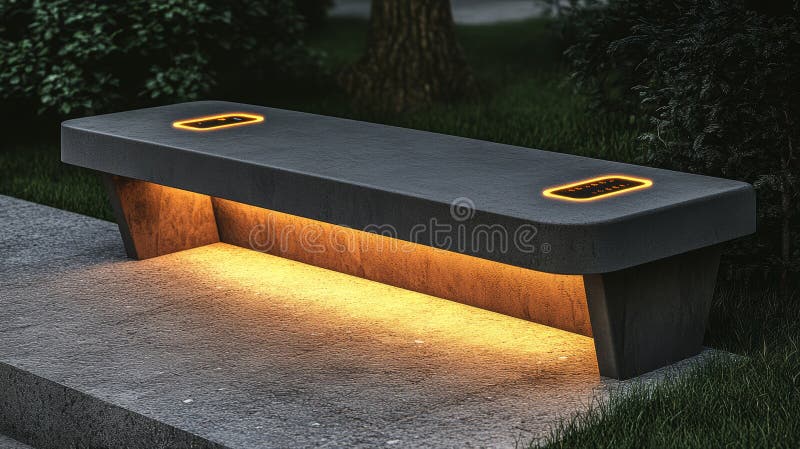 Innovative Wireless Charging Benches Stock Photos - Free & Royalty-Free ...
