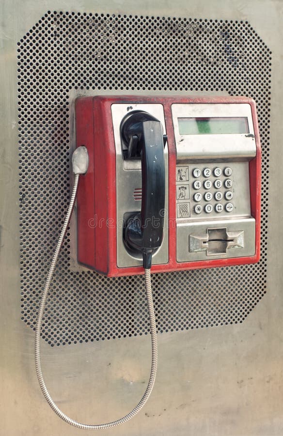 Public phone stock photo. Image of wire, public, technology - 20314014