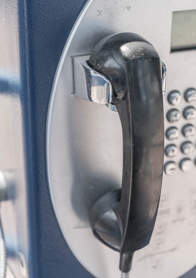 Public phone stock image. Image of phone, coin, street - 89684031