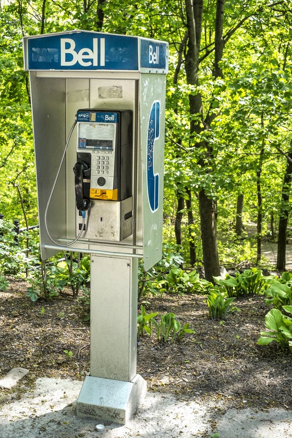 Public phone Orange editorial stock image. Image of orange - 75311544
