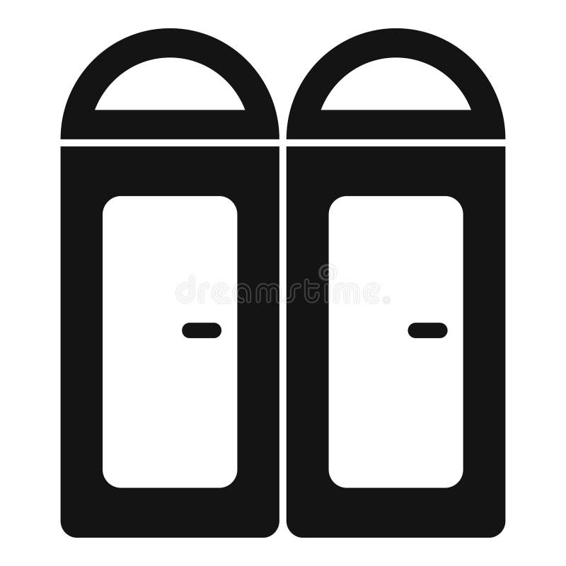 Public Plastic Wc Icon Simple Vector. Toilet Bathroom Stock ...