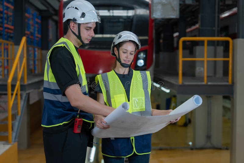 Public Rail Transportation Service Stock Image - Image of development ...