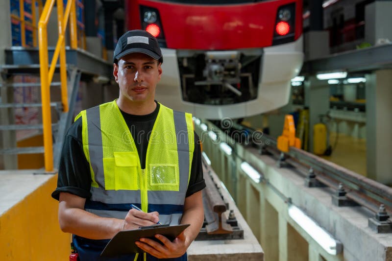 Public Rail Transportation Service Stock Photo - Image of production ...
