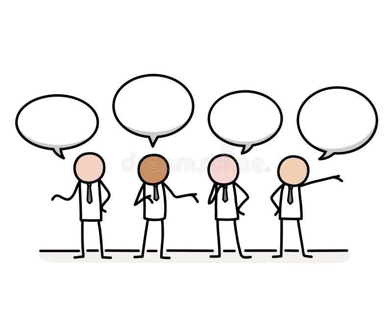 Stick Figure Communicating Stock Illustrations – 32 Stick Figure ...