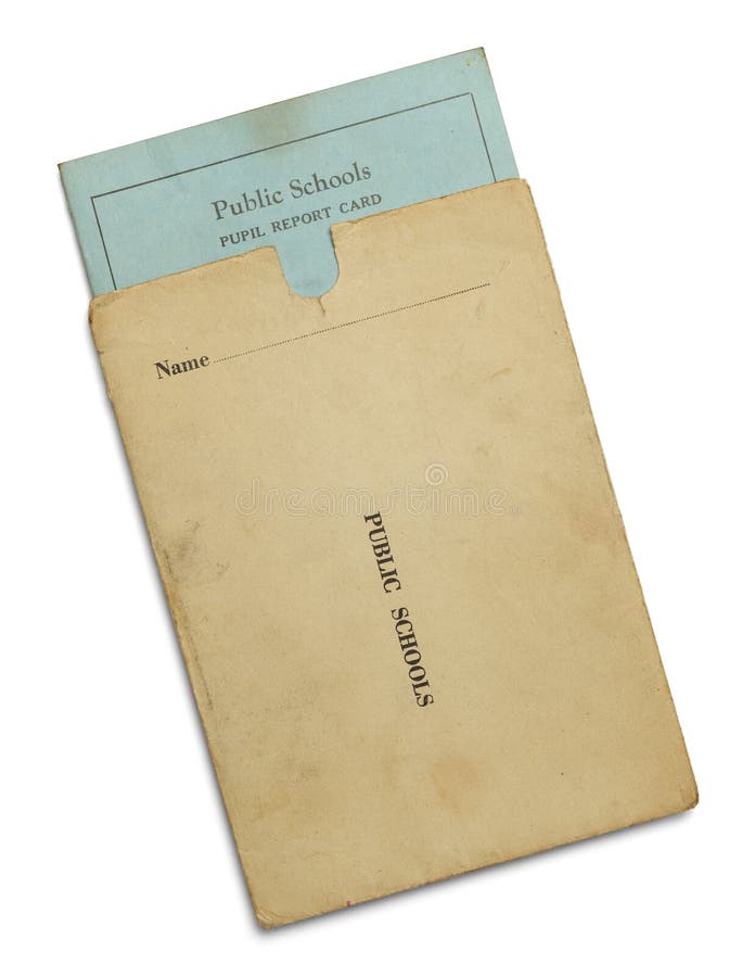 Report Card stock photo. Image of copy, isolated, blank - 45353042