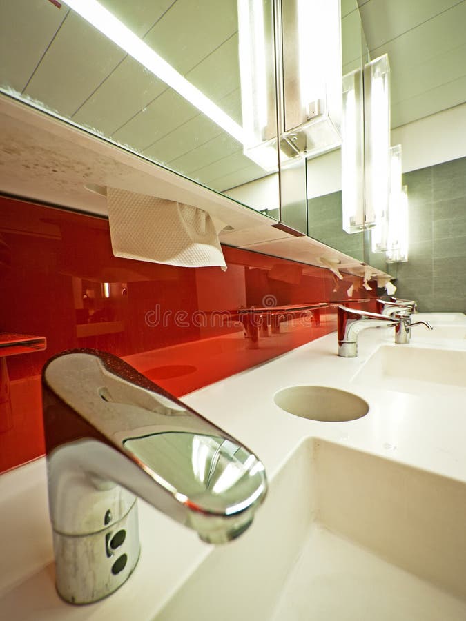 Public restroom stock photo. Image of abstract, clean - 28869100