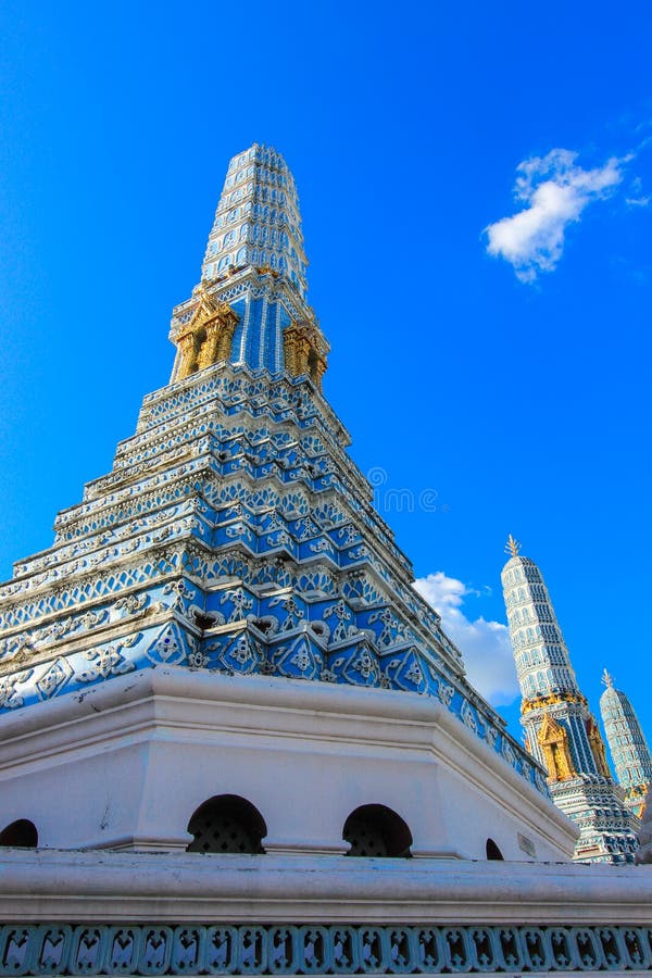 Public Royal Temple with Sky Background Stock Image - Image of ...