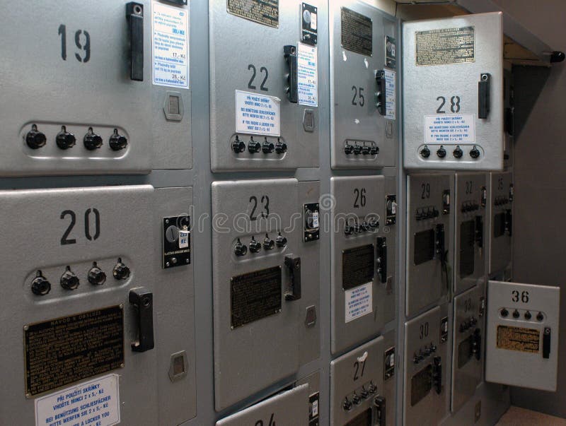 Public safes stock image. Image of number, vault, left - 3177985