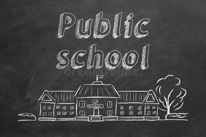 Public school stock photo. Image of learn, architecture - 157671054