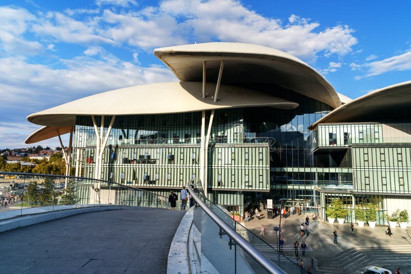 Public Service Hall in Tbilisi Georgia. Editorial Photo - Image of ...