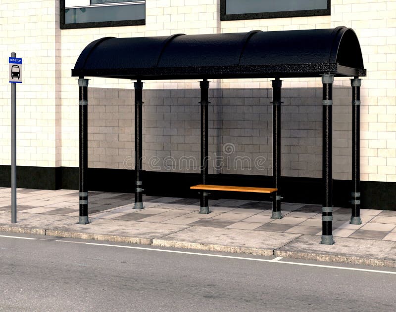 Public Space, Bus Stop, City, Canopy Picture. Image: 116175660