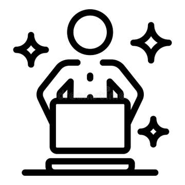 Broadcaster Outline Stock Illustrations – 175 Broadcaster Outline Stock ...