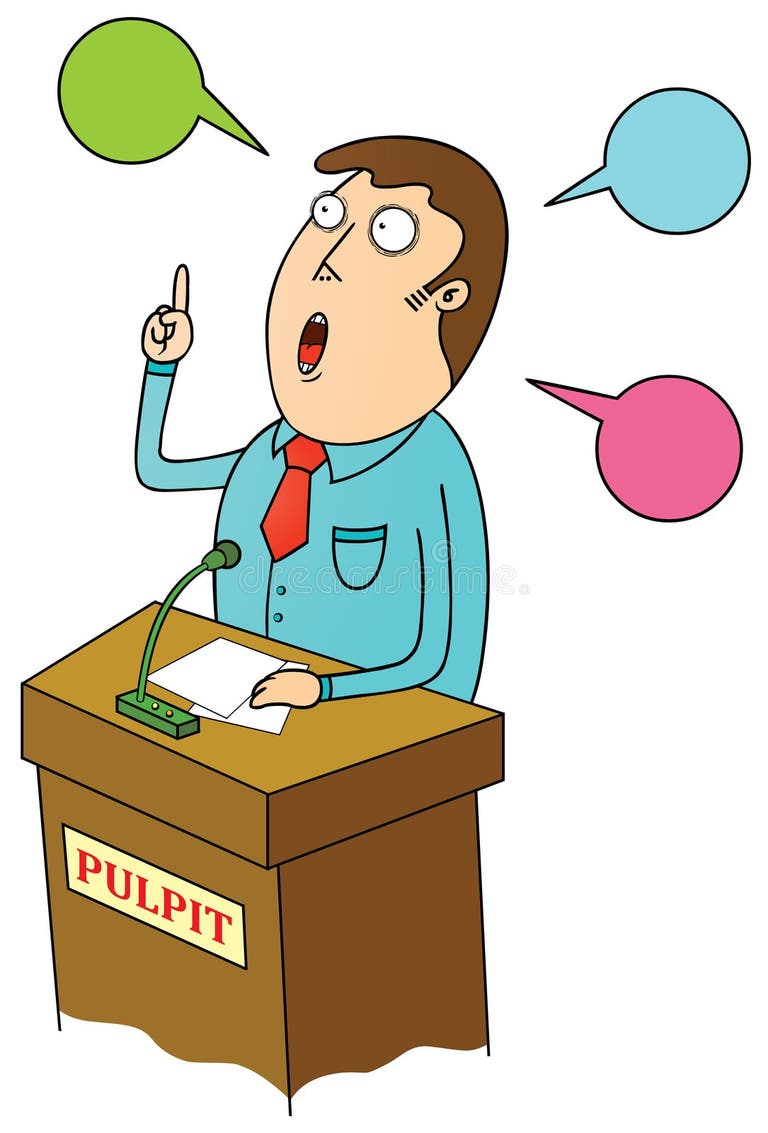 Cartoon Public Speaking Stock Illustrations – 2,295 Cartoon Public ...