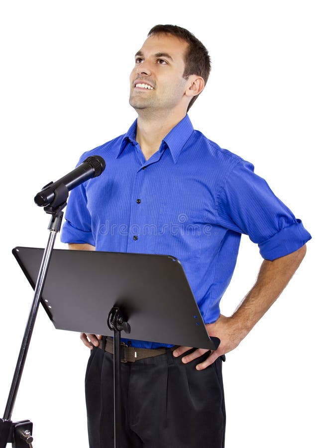 Public Speech stock image. Image of business, microphone - 43003381