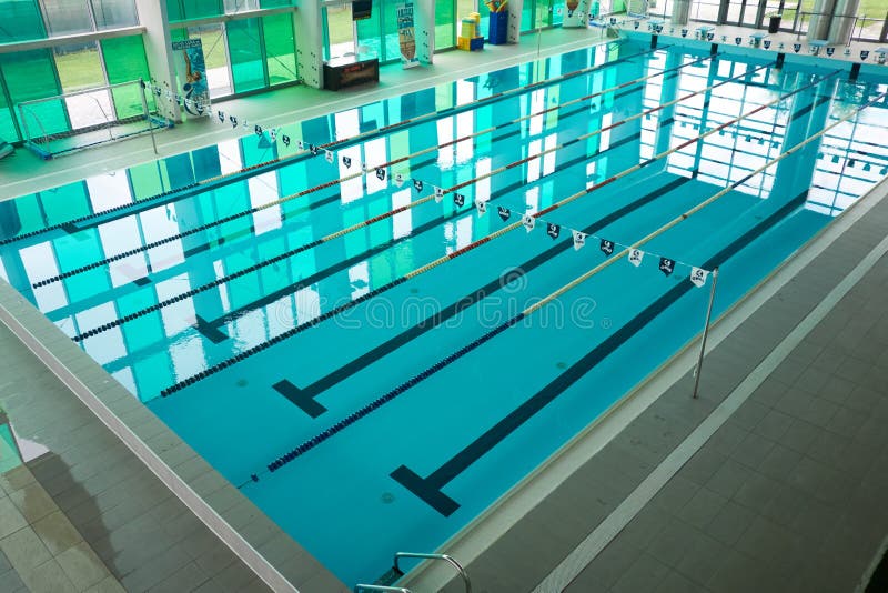 Public Swimming pool editorial stock image. Image of exercise - 82873409