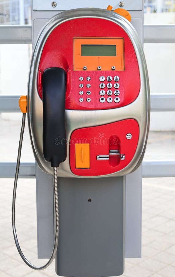 Public telephone stock image. Image of closeup, interior - 26175427