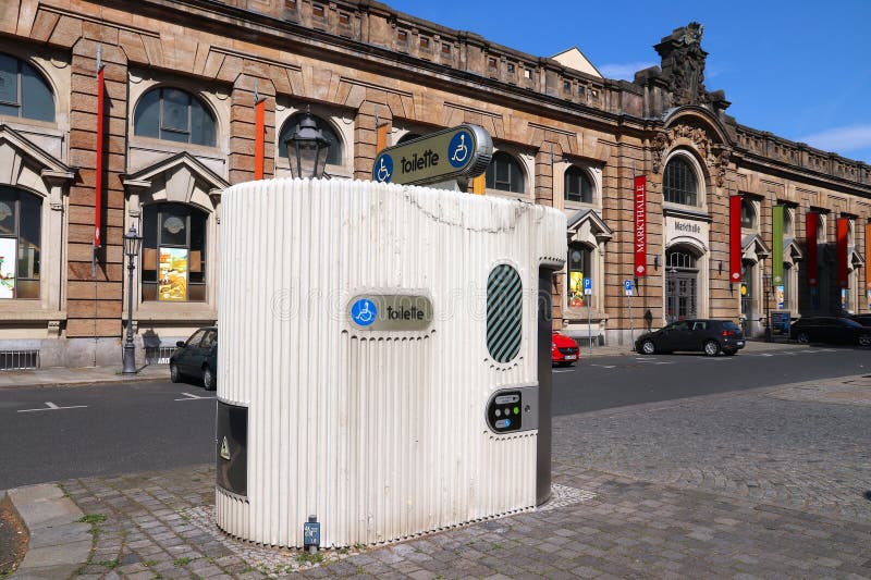 Public Toilet in Dresden, Germany Editorial Photography - Image of ...