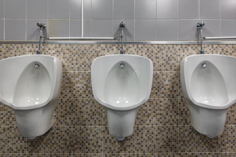 Public toilet front view stock photo. Image of block - 118921682