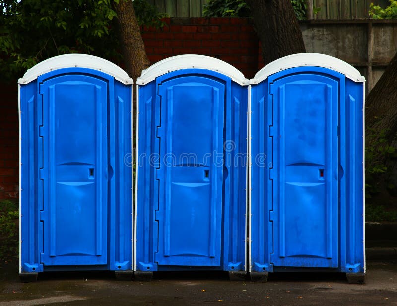 Public toilets stock image. Image of hygiene, three, toilets - 42997327