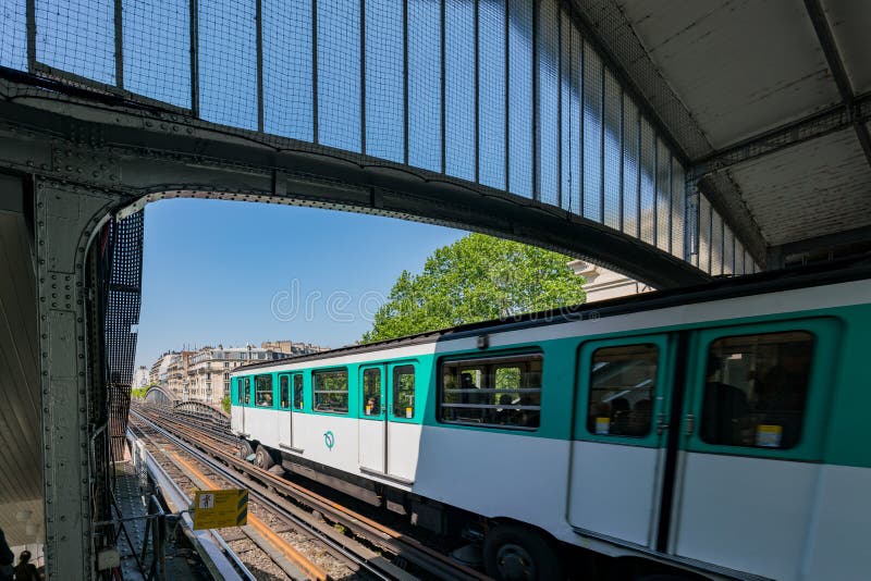 Public Transportation at France Editorial Stock Image - Image of ...