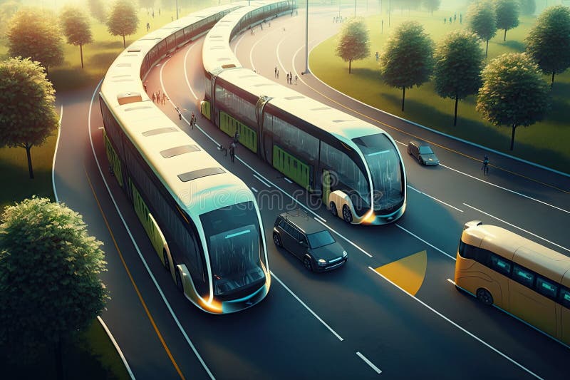 Public Transportation System of the Future, with Self-driving Vehicles ...