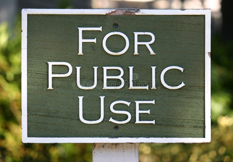 For Public Use stock photo. Image of public, weathered - 28833376