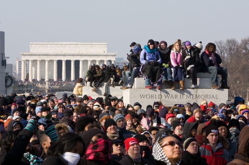 Lincoln Memorial Obama Inauguration Concert Editorial Photography ...