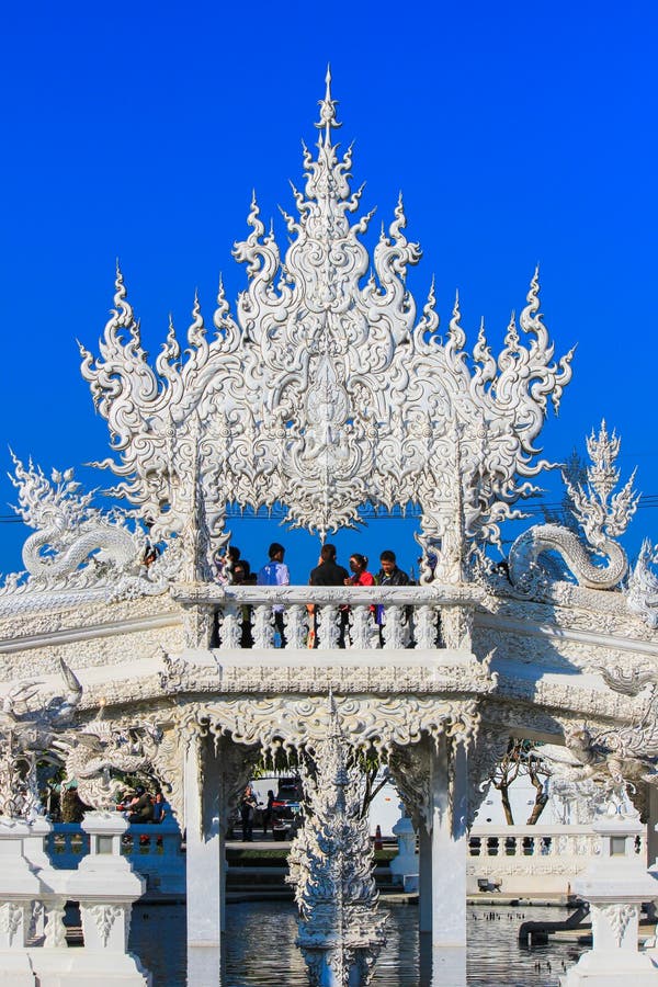 Public White Temple with Clear Sky Background Editorial Stock Photo ...