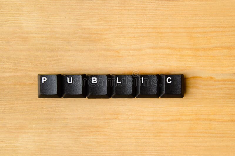 Public word stock image. Image of text, letters, typo - 98435101