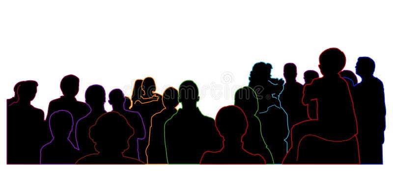 Publiek Stock Illustrations, Vectors, & Clipart – (75,413 Stock ...