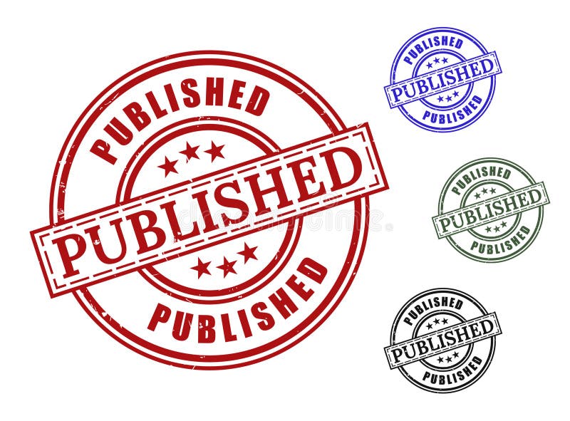 Published Stamp Vector Graphic Resource for Designers and Content ...