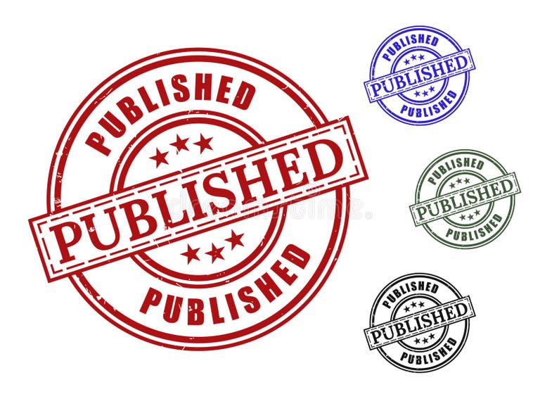 Published Stamp Vector Graphic Resource for Designers and Content ...