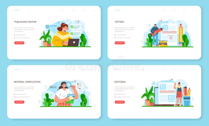 Woman Publishing Cartoon Stock Illustrations – 240 Woman Publishing ...