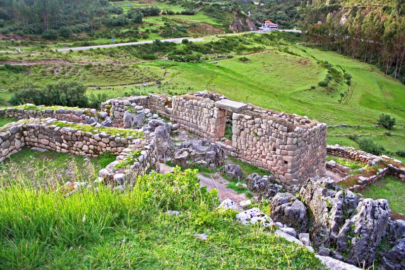 Puca Pucara stock photo. Image of destination, cuzco, fortress - 3165214
