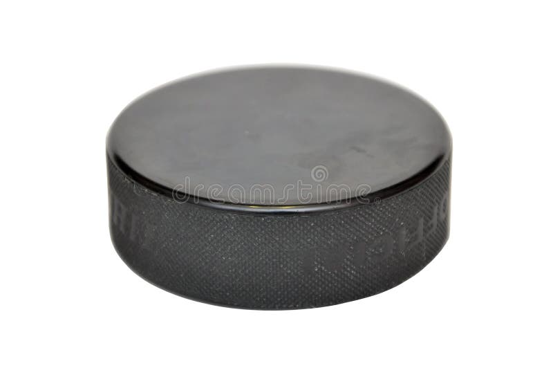 Puck stock image. Image of black, background, separately - 24516093
