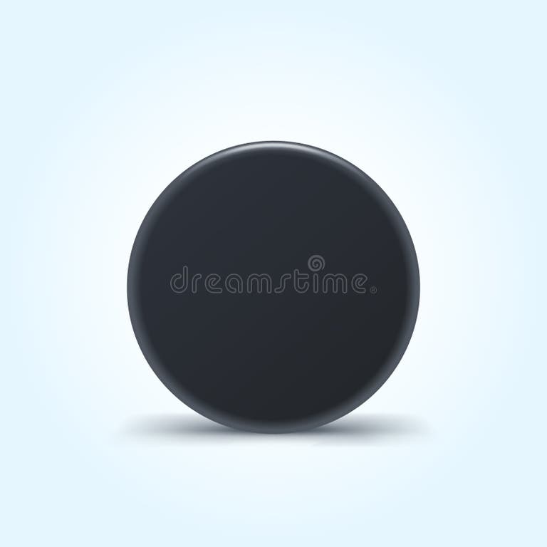 Puck on bright background stock vector. Illustration of game - 93686356