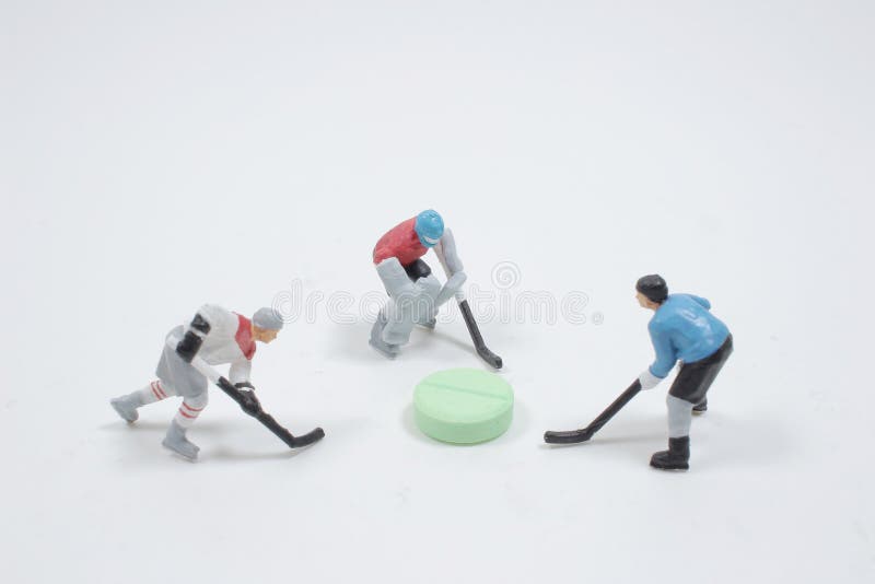 A Puck during the Game, Professional Player Shooting Stock Image ...