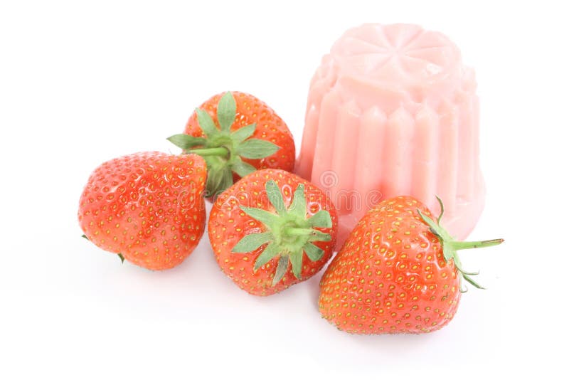 Pudding stock photo. Image of fruit, isolated, fresh, food - 7091704