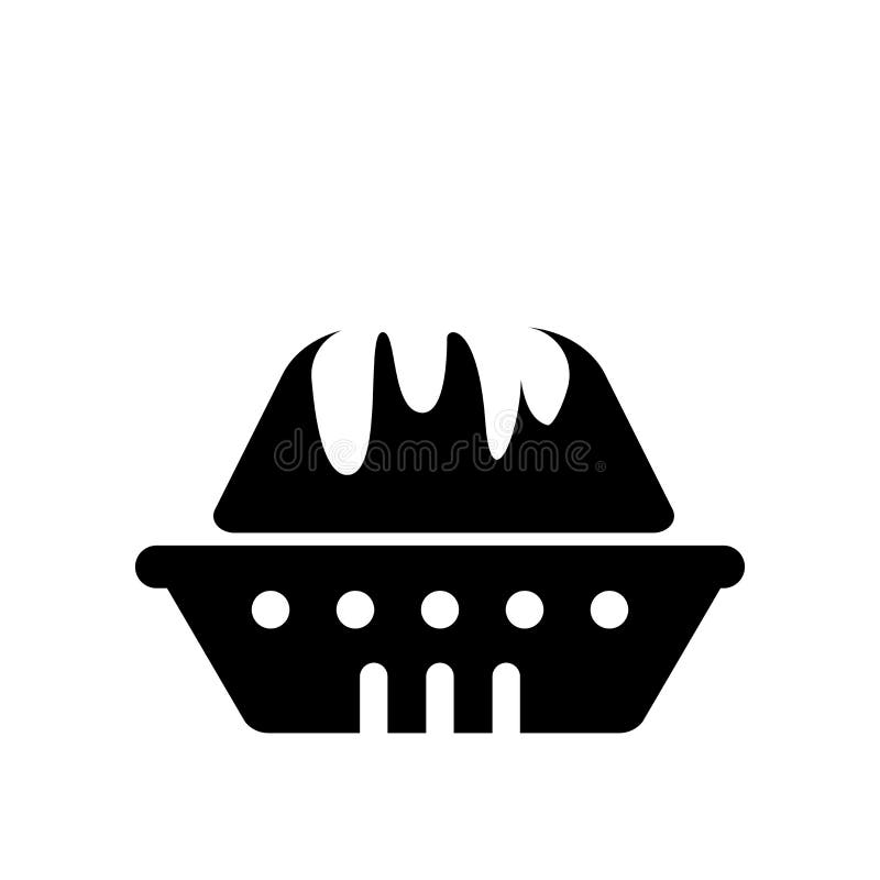 Pudding Icon Vector Isolated On White Background, Pudding Sign , Food ...