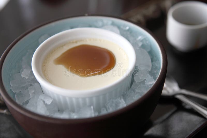 Pudding stock photo. Image of japanese, soft, close, food - 40209228