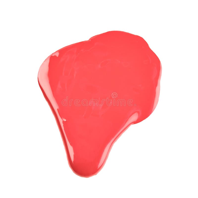 Puddle of paint isolated stock photo. Image of leak, blot - 85530688