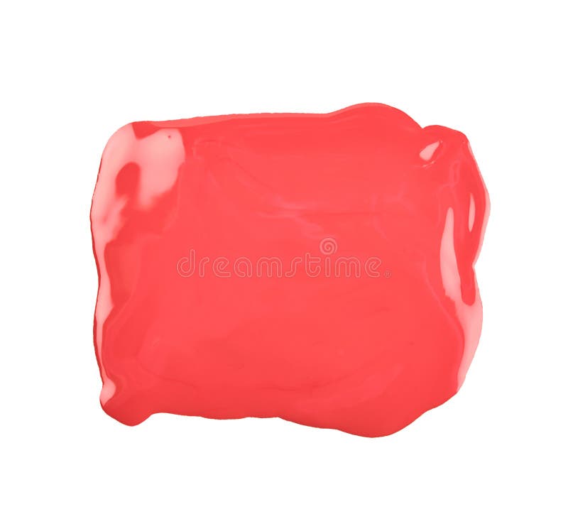 Puddle of paint isolated stock photo. Image of color - 86550528
