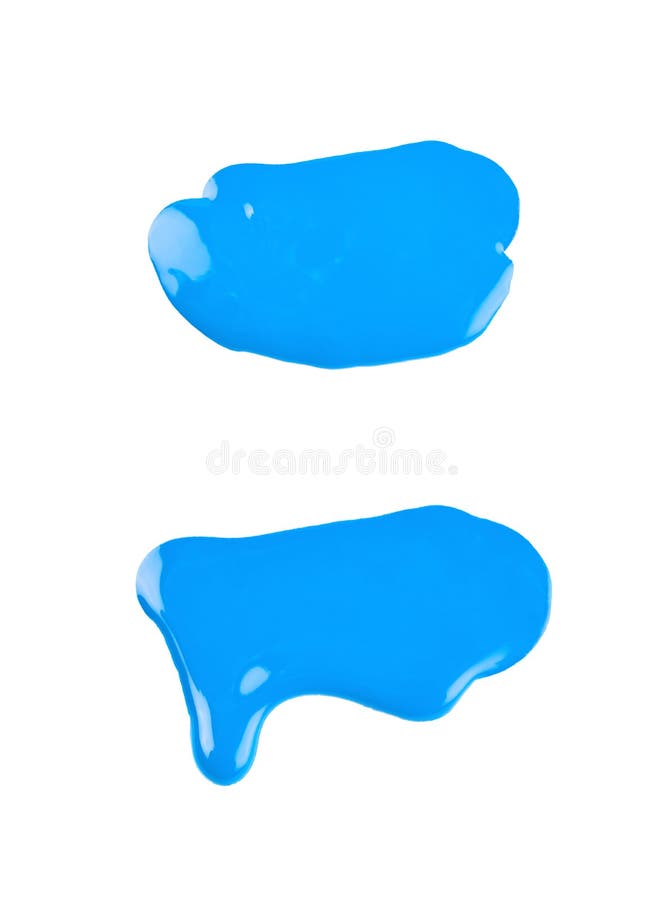 Puddle of paint isolated stock image. Image of isolated - 109511941