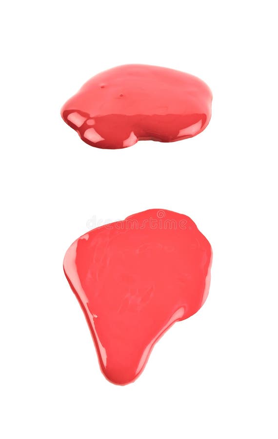 Puddle of paint isolated stock photo. Image of fluid - 109511942