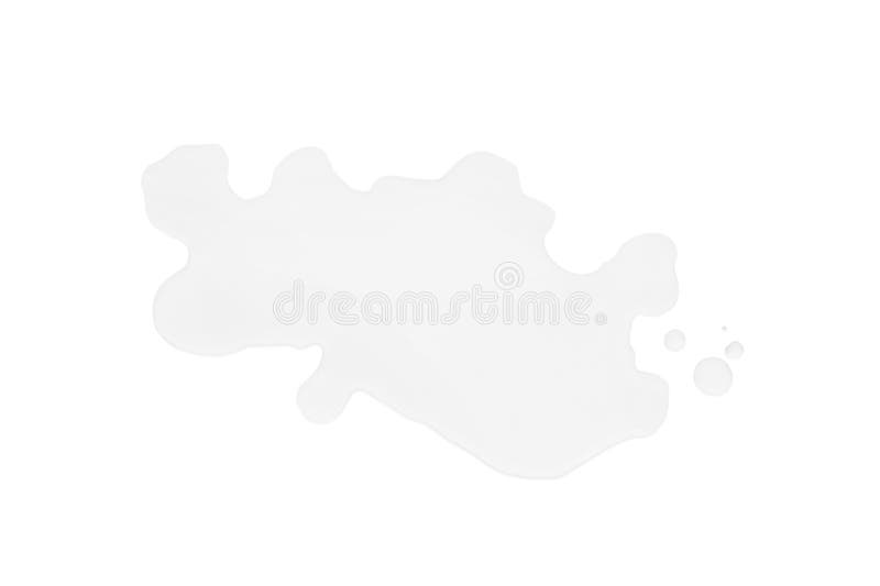 Puddle of Water on Red Background, Top View Stock Image - Image of ...